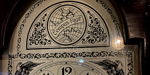 Tempus Fugit Grandfather Clock | Premier Clocks
