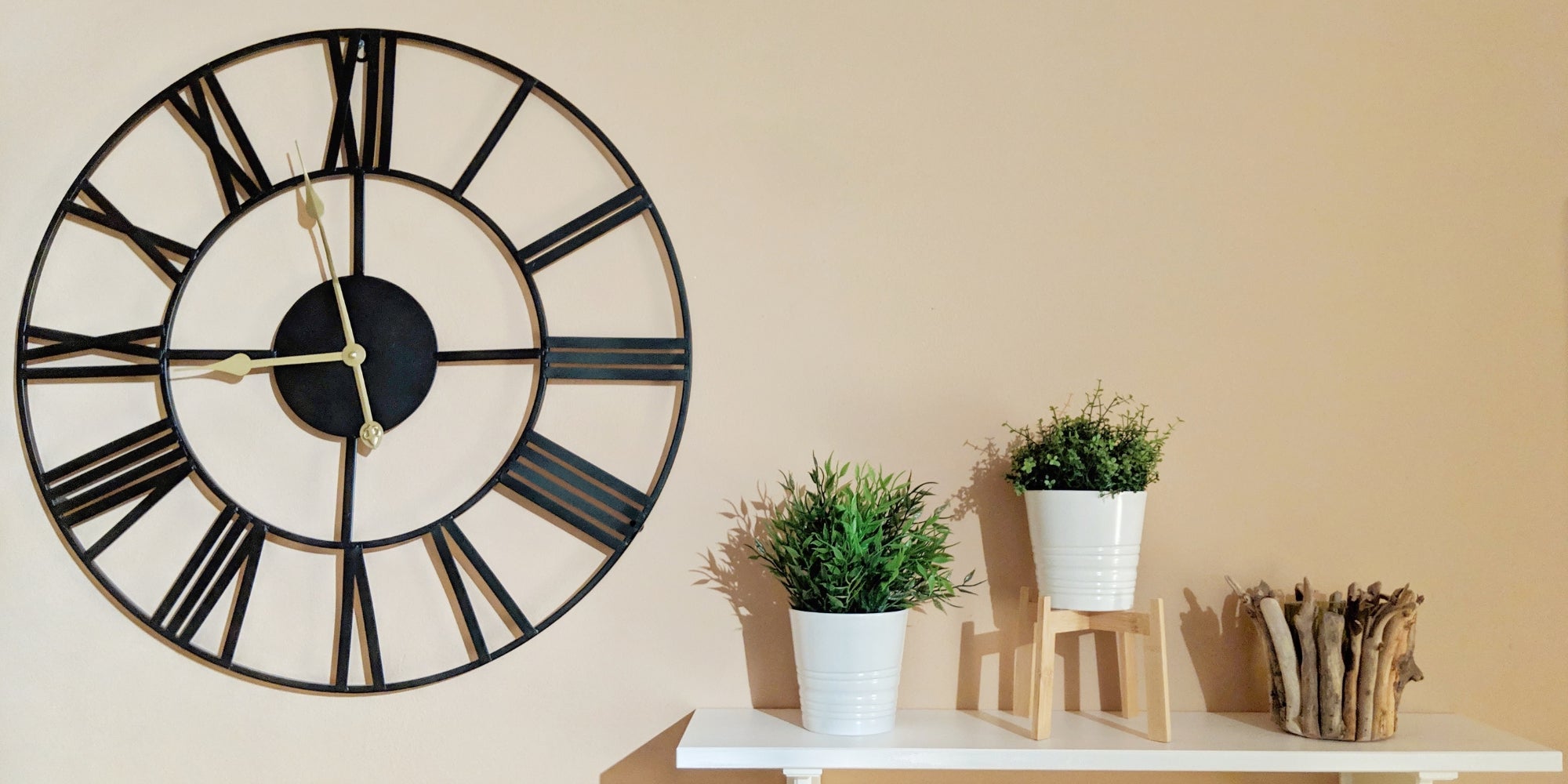 Best Places to Hang a Modern Black Wall Clock | Premier Clocks