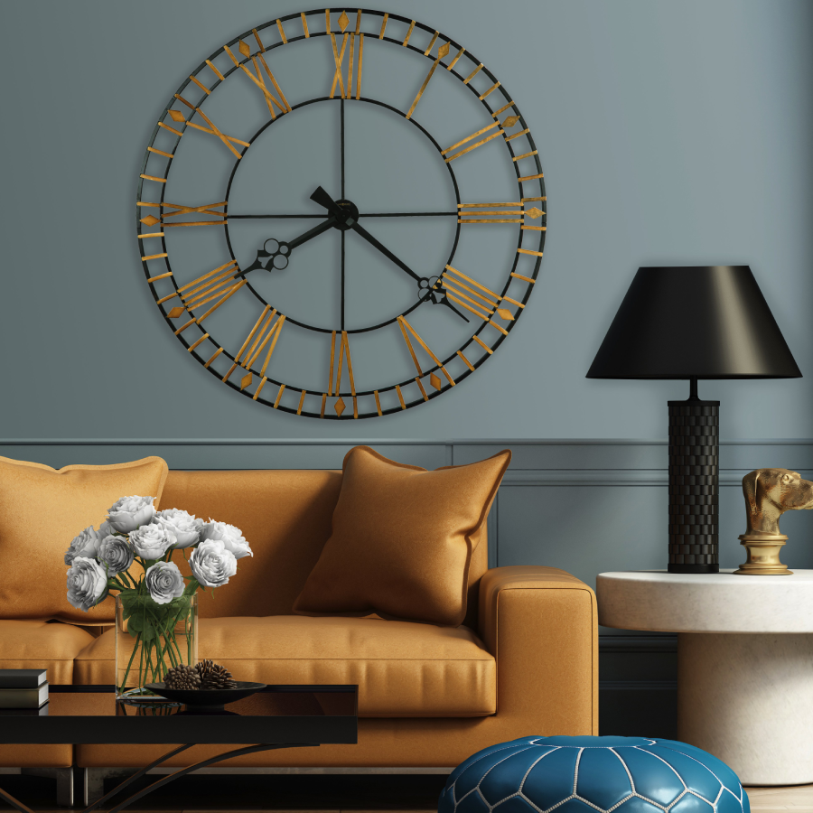 Wall Clock In Living Room