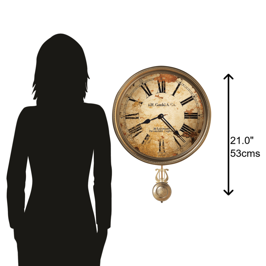 Antique Pendulum Wall Clock