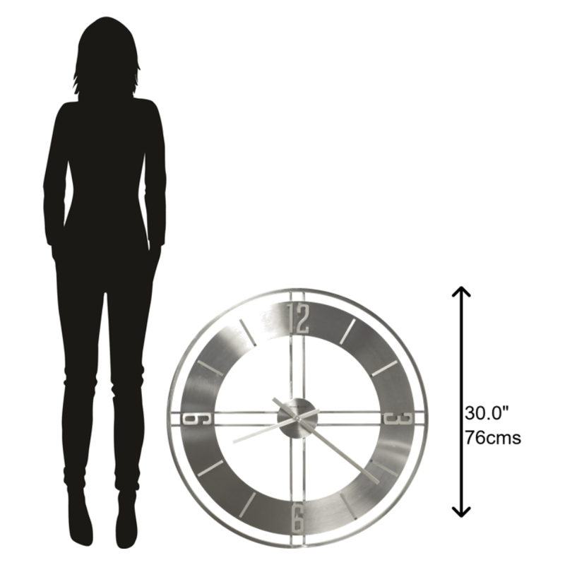 Howard Miller Stapleton Wall Clock 625520 | Oversized Wall Clock ...